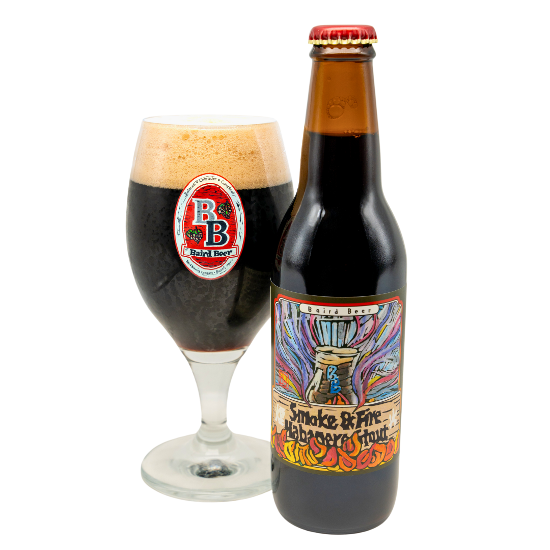 Smoke & Fire Habanero Stout – Baird Beer